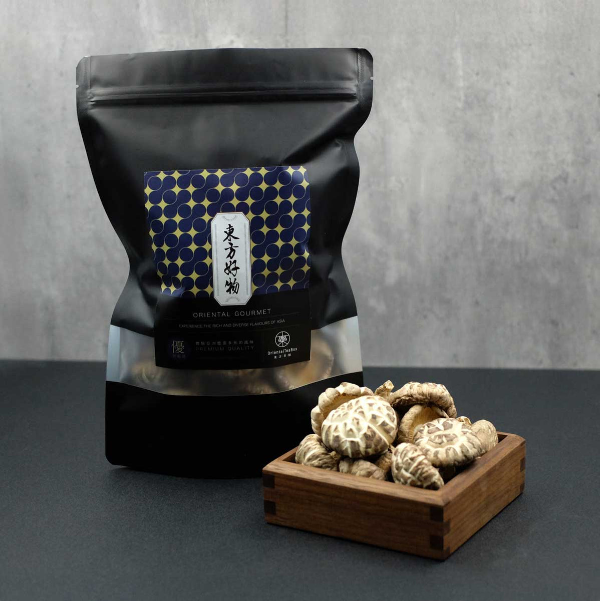 Natural Dried Log-grown Shiitake Mushrooms 日本原木菇 L Size 200g ...