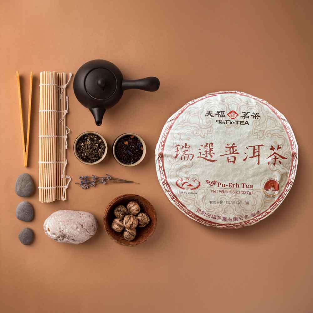 Ten Ren's 天仁茗茶 Pu-Erh Tea (Vintage 2023) 瑞選普洱茶餅 (327g) – OrientalTeaBox